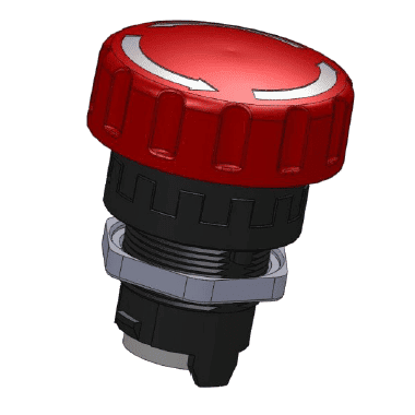 Mushroom head button - Datasheet - ELCOSE Srl